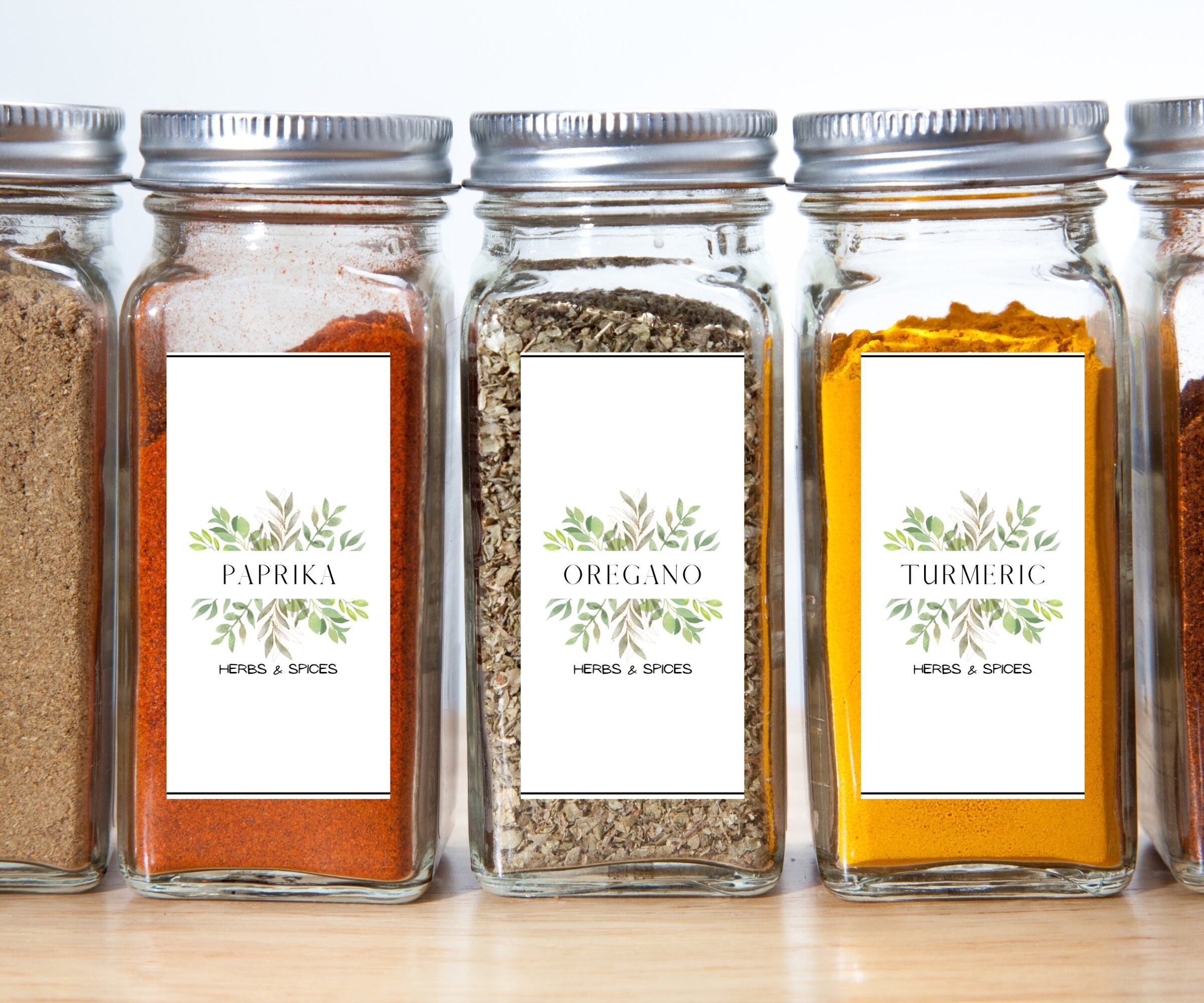 Editable Kitchen Labels, Pantry Jar Labels Templates, Bottle Labels ...