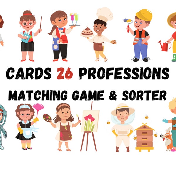 Community Helpers Clipart - Etsy