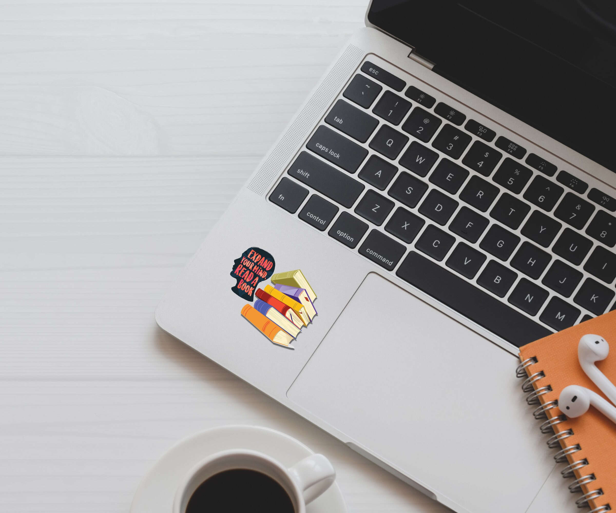 Printable Book Stickers for Book Lovers, Print and Cut PNG Stickers ...