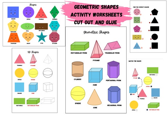 Geometric Solids Worksheets