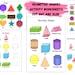 Shapes Poster, Shapes Printable Activity Pages for Toddlers, Shapes ...