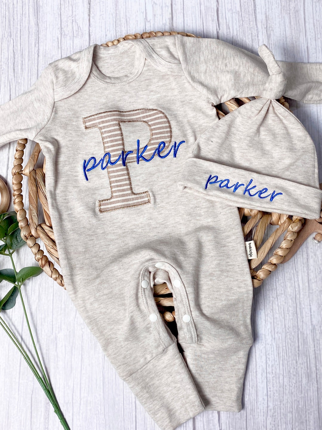 Personalized Coming Home Boy Outfit Custom Embroidery Applique - Etsy