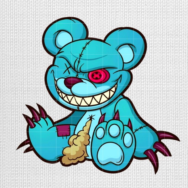 Zombie Bear - Etsy