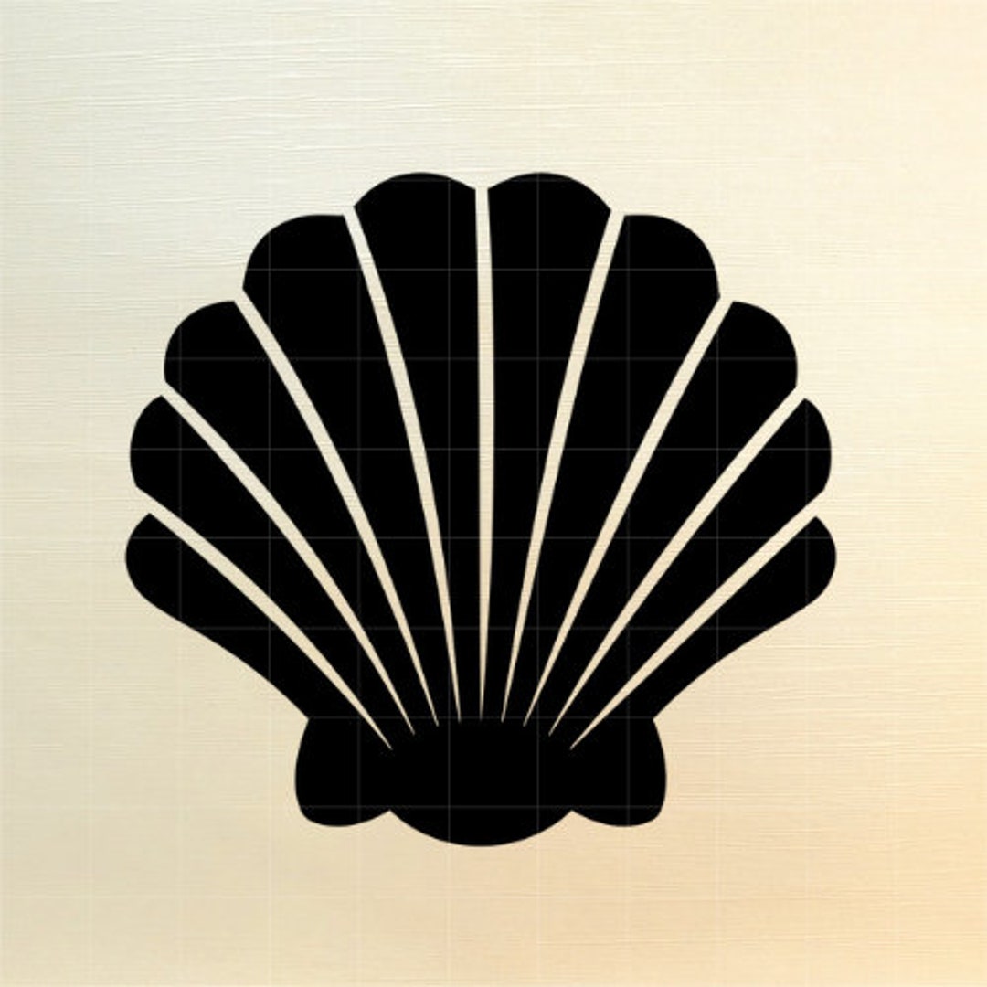 Seashell Svg Seashell Silhouette Svg Seashell Cricut File - Etsy UK