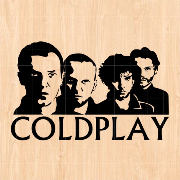 Coldplay Svg - Etsy