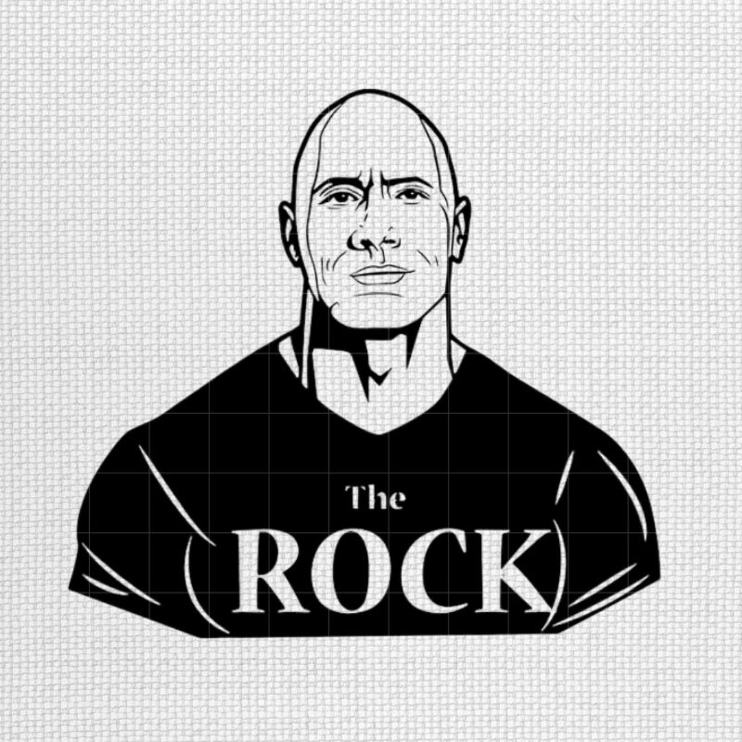 Dwayne Johnson SVG,PNG - Etsy