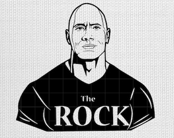 Dwayne Johnson SVG the Rock SVG/PNG Digital Download-dwayne Johnson ...