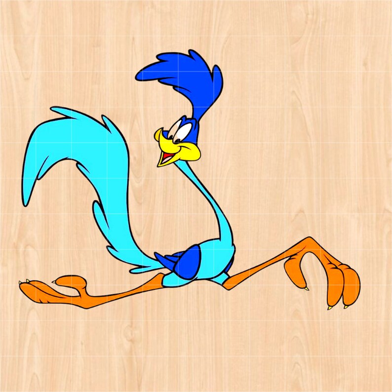 Road Runner SVGPNG - Etsy