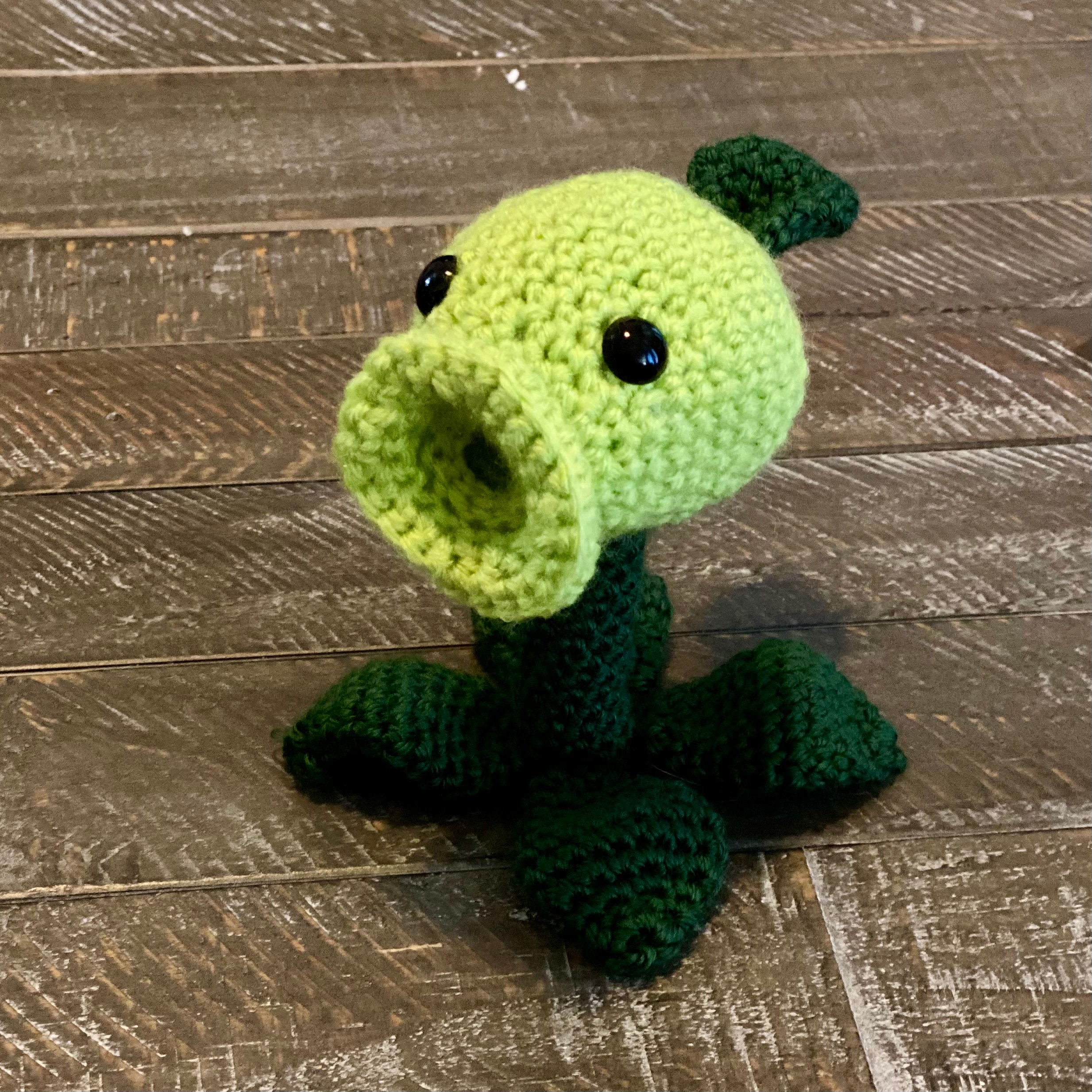 Pea Shooter Crochet Pattern - Plants Vs Zombies - Etsy