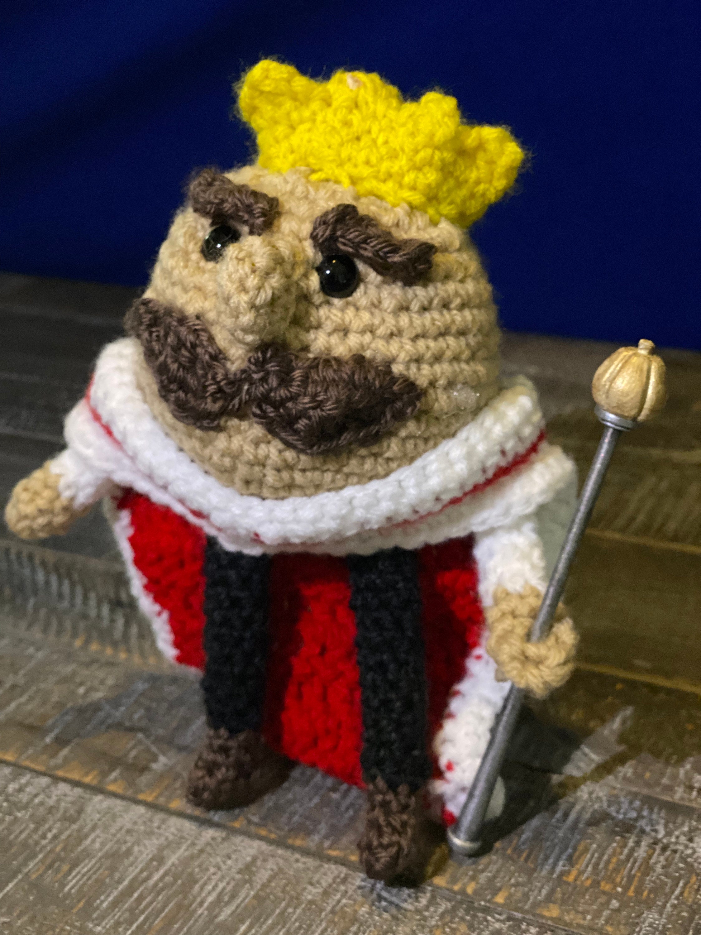 Onion King Crochet Pattern - Overcooked - Etsy