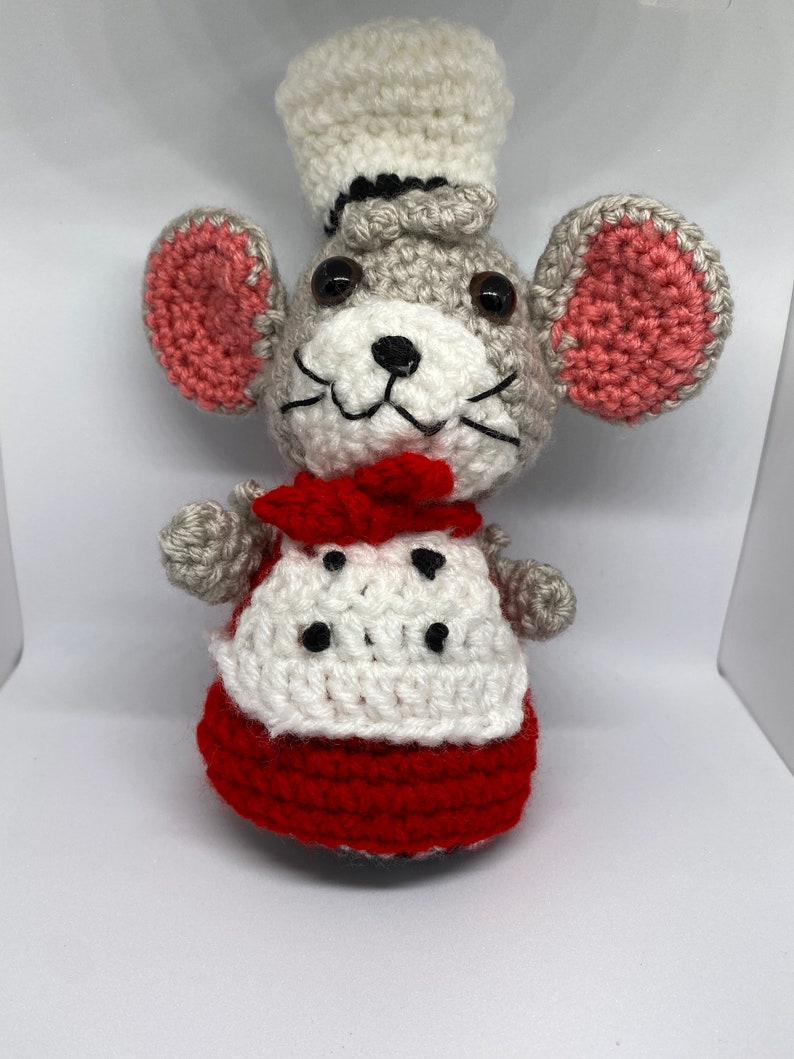 Mouse Chef Crochet Pattern - Overcooked - Etsy