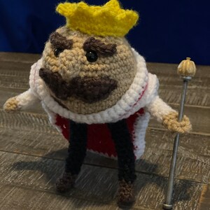 Onion King Crochet Pattern - Overcooked - Etsy
