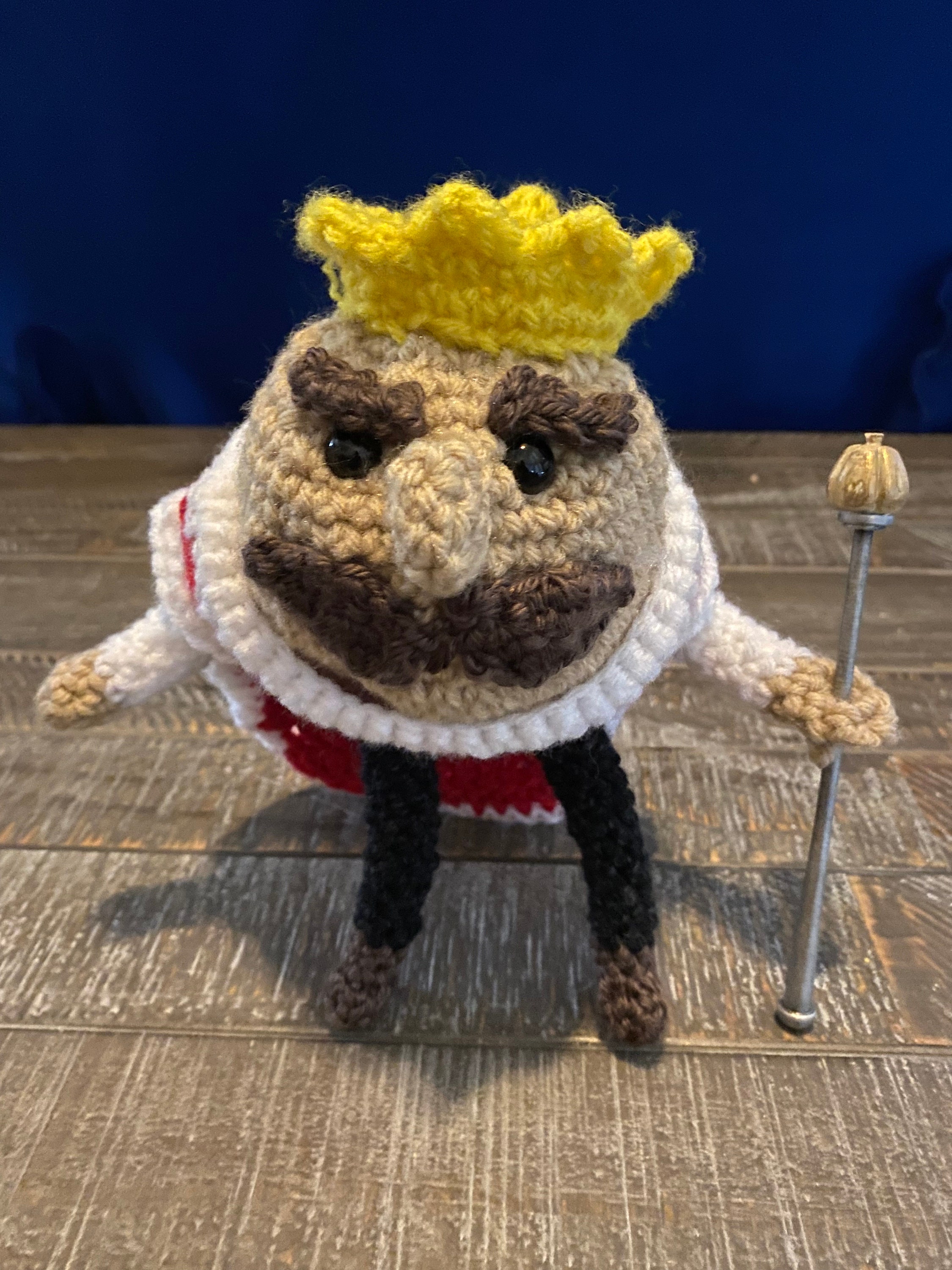 Onion King Crochet Pattern - Overcooked - Etsy