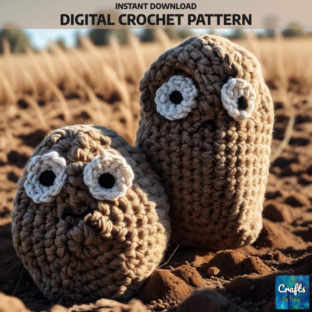 Wall-nut & Tall-nut Crochet Pattern - Plants Vs Zombies - Etsy