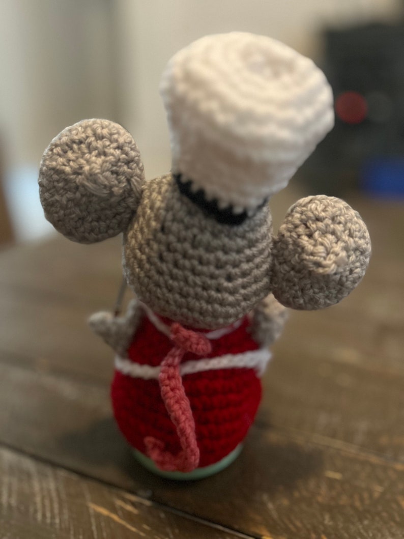 Mouse Chef Crochet Pattern - Overcooked - Etsy