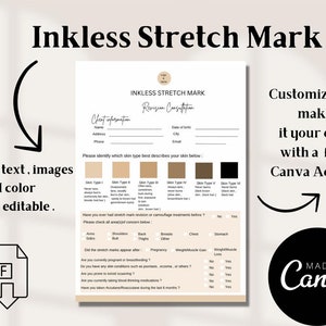 Stretch Mark Removal , Esthetician Form , Inkless Stretch Mark Revision ...