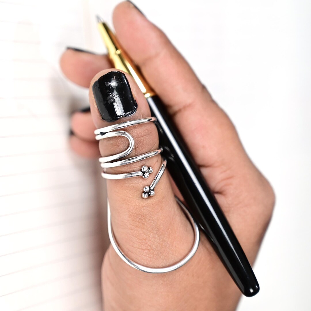 Trigger Finger Arthritis Rings, Brass Ring, EDS Finger Splint Rings ...