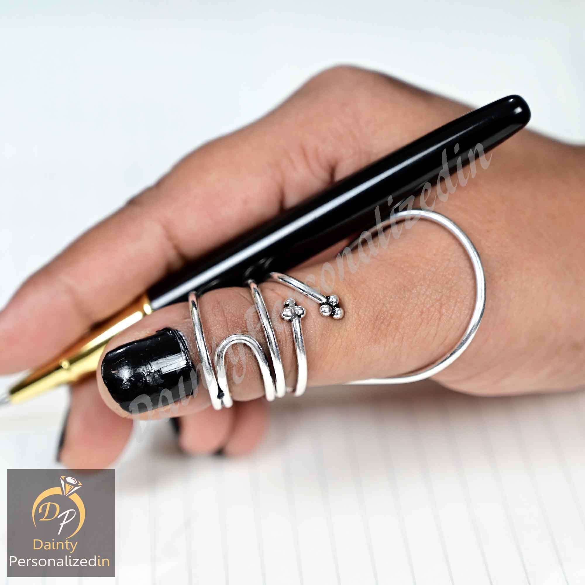 Trigger Finger Arthritis Rings, Brass Ring, EDS Finger Splint Rings ...