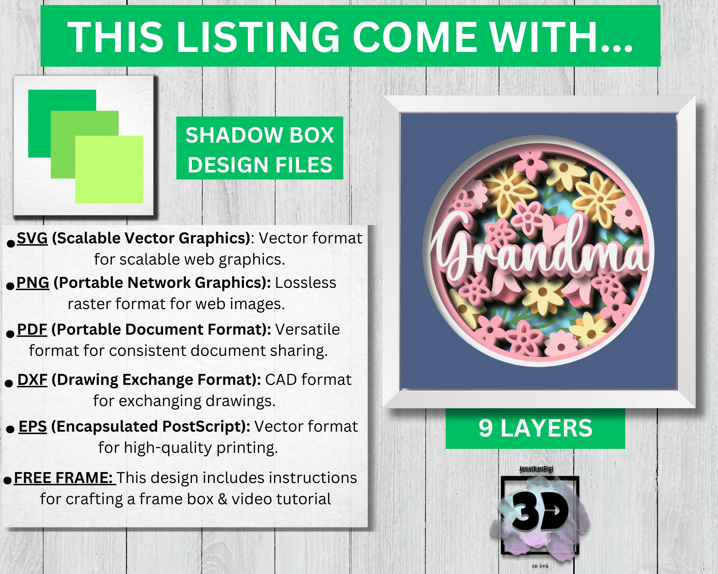 3D MOTHERS DAY Shadow Box, Mom, Mum, Mother, Nana, Grandma,best Mom ...