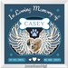 3D Customizable Angel Pet Memorial Shadow Box Svg, Pet Memorial Svg ...