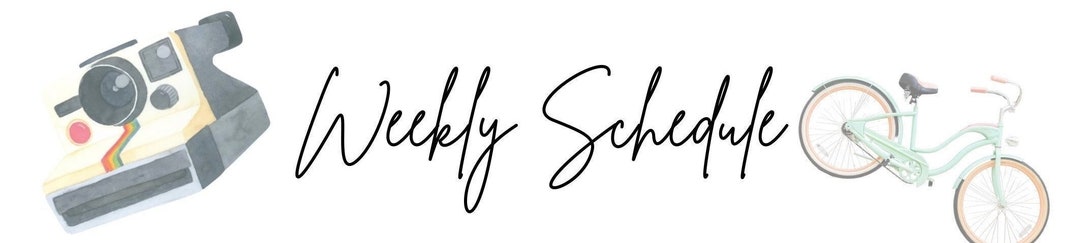 Vintage Vibes Digital Weekly Planner - Etsy