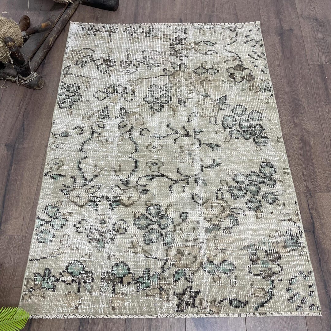 Turkish Rug, Vintage Rug, 3x4 Small Rugs, Antique Rug, Rugs for ...