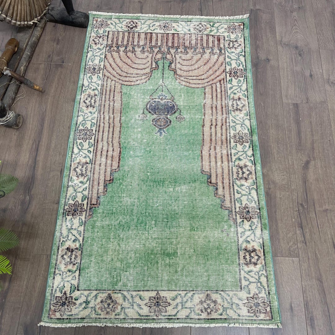 Turkish Prayer Rug, 3x4 Small Rugs, Vintage Rug, Anatolian Rugs, Rugs ...