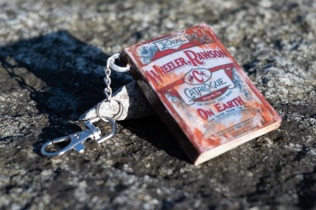 Tiny Rdr2 Catalogue Keychain - Etsy