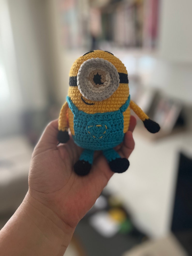 Amigurumi Minion,despicable Me Characters Amigurumi Toy Doll for ...