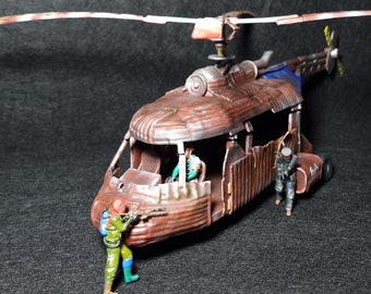 Handmade Rust Mini Scrap Helicopter - Etsy