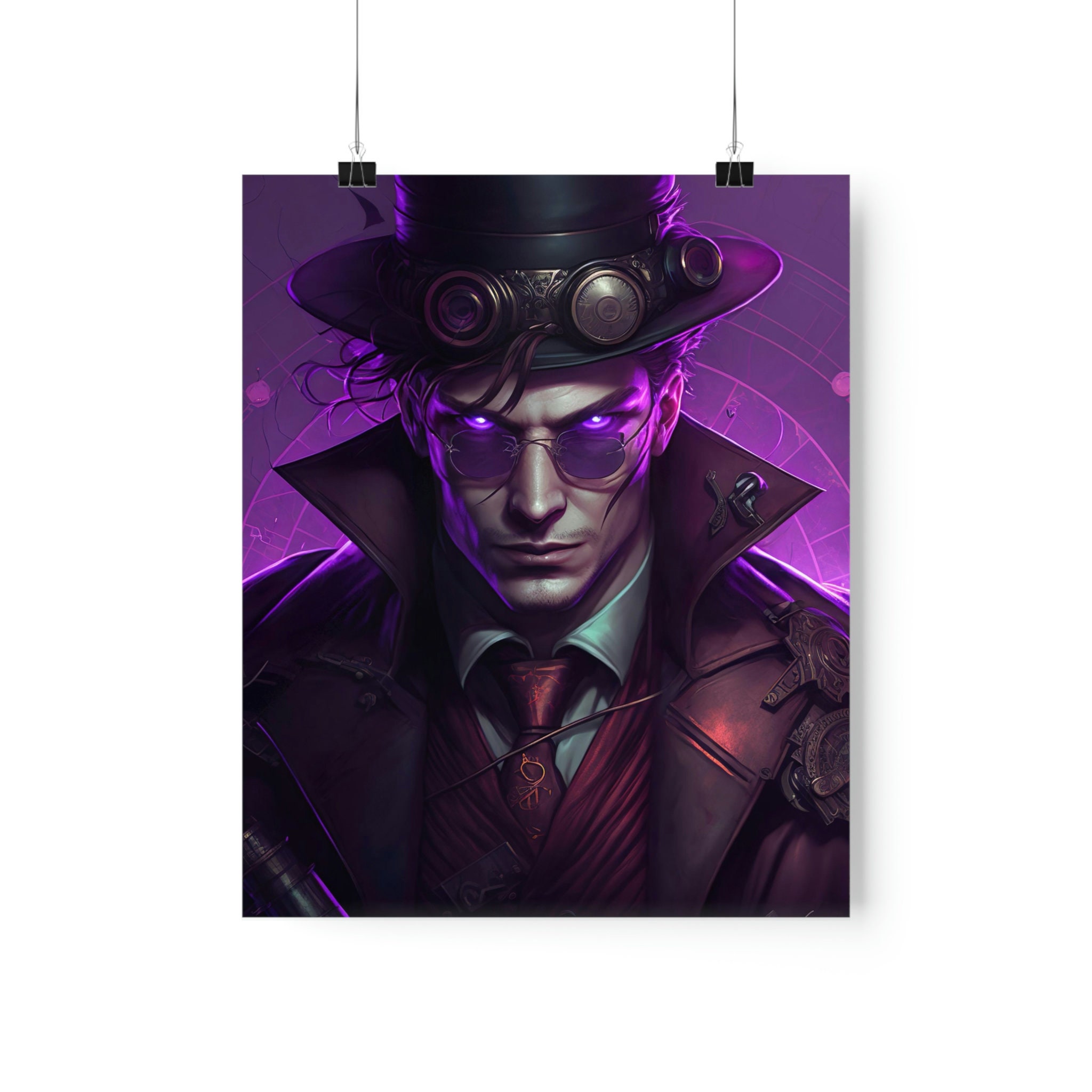 DC Gambit Inspired Steampunk'd Premium Poster Print // 4 Unique Designs ...