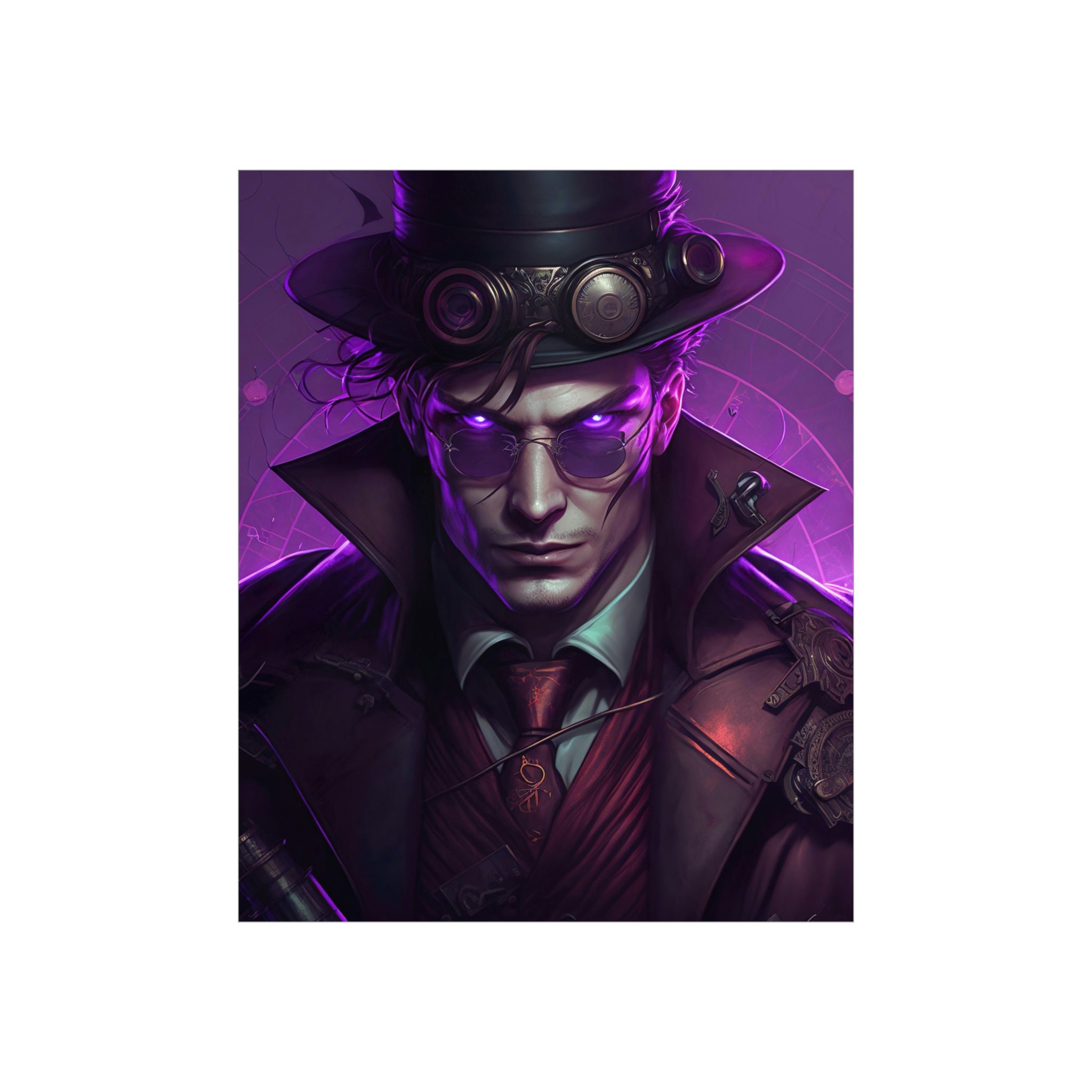 DC Gambit Inspired Steampunk'd Premium Poster Print // 4 Unique Designs ...
