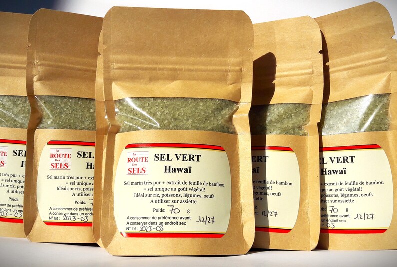 Hawaiian Green Salt: Discover Its Subtle, Unique Vegetable Taste! - Etsy