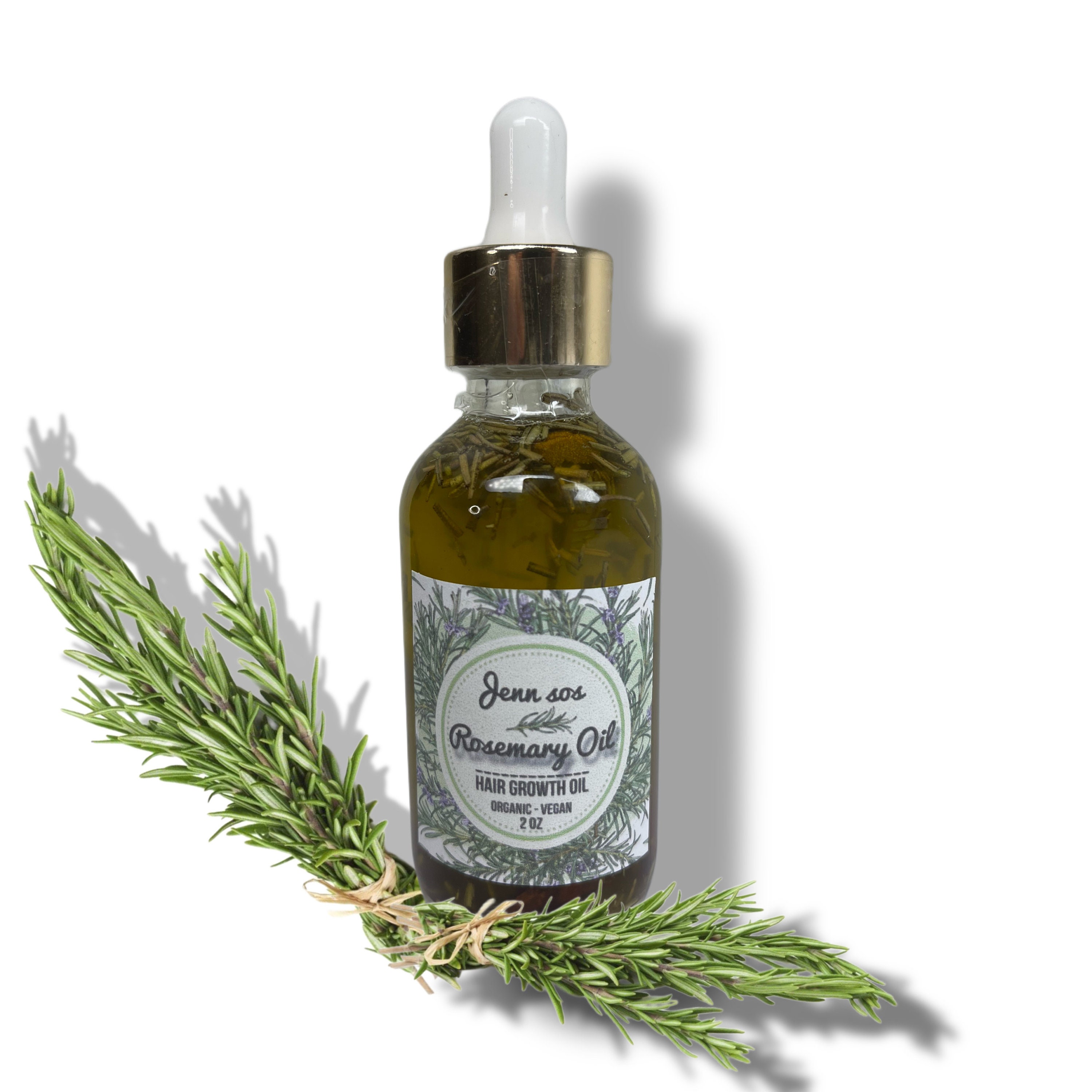 Rosemary Oil for Hair Growth, Anti Hair Loss Dropper, Rosemary Tonic to ...