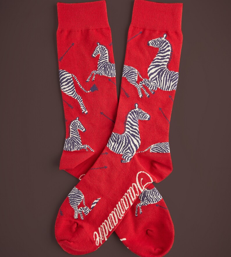 The House of Scalamandre Zebra Socks - Etsy