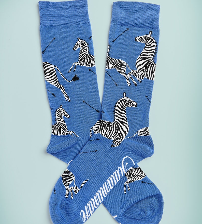 The House of Scalamandre Zebra Socks - Etsy