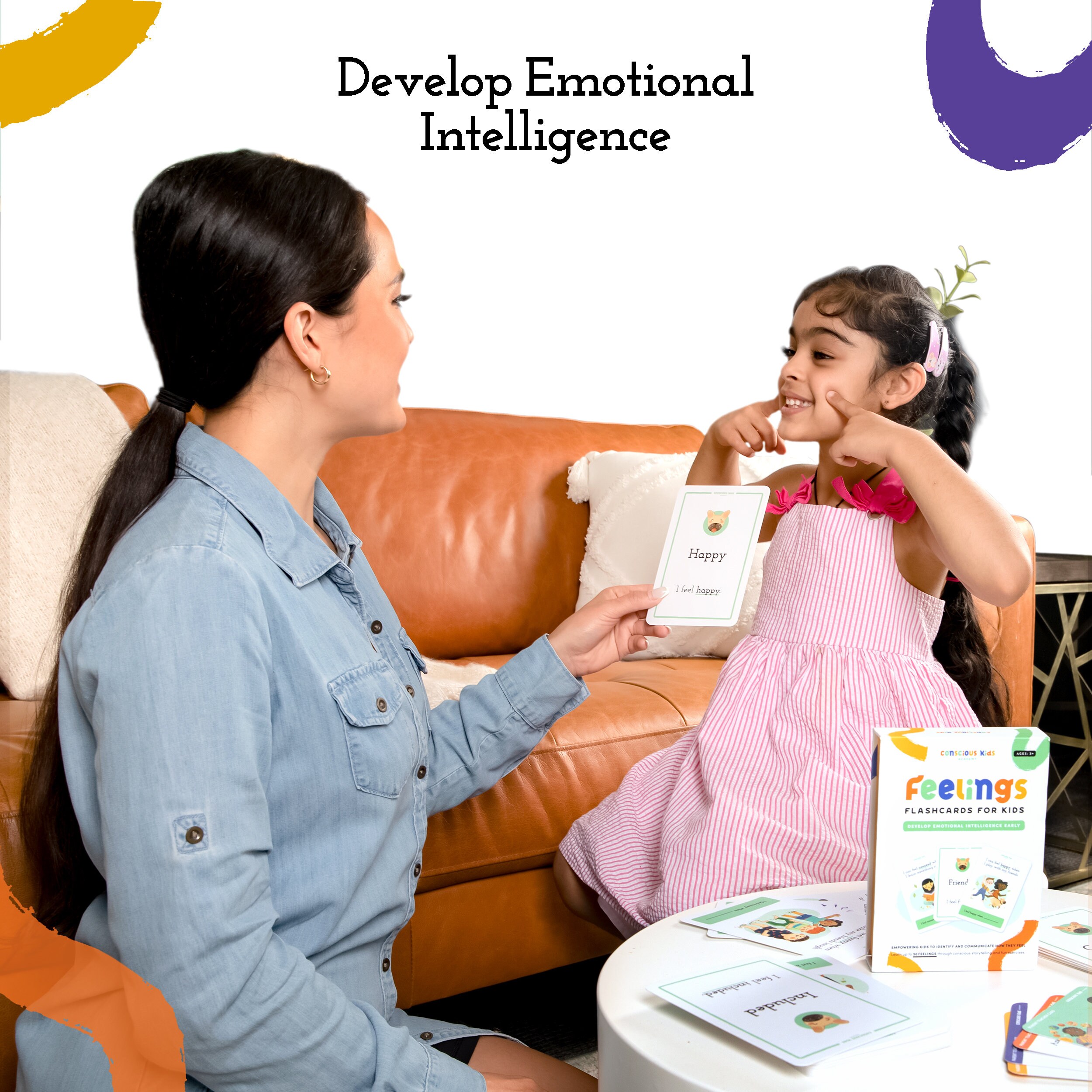 Feelings Flashcards for Ages 3+, Montessori Emotions Flashcards ...