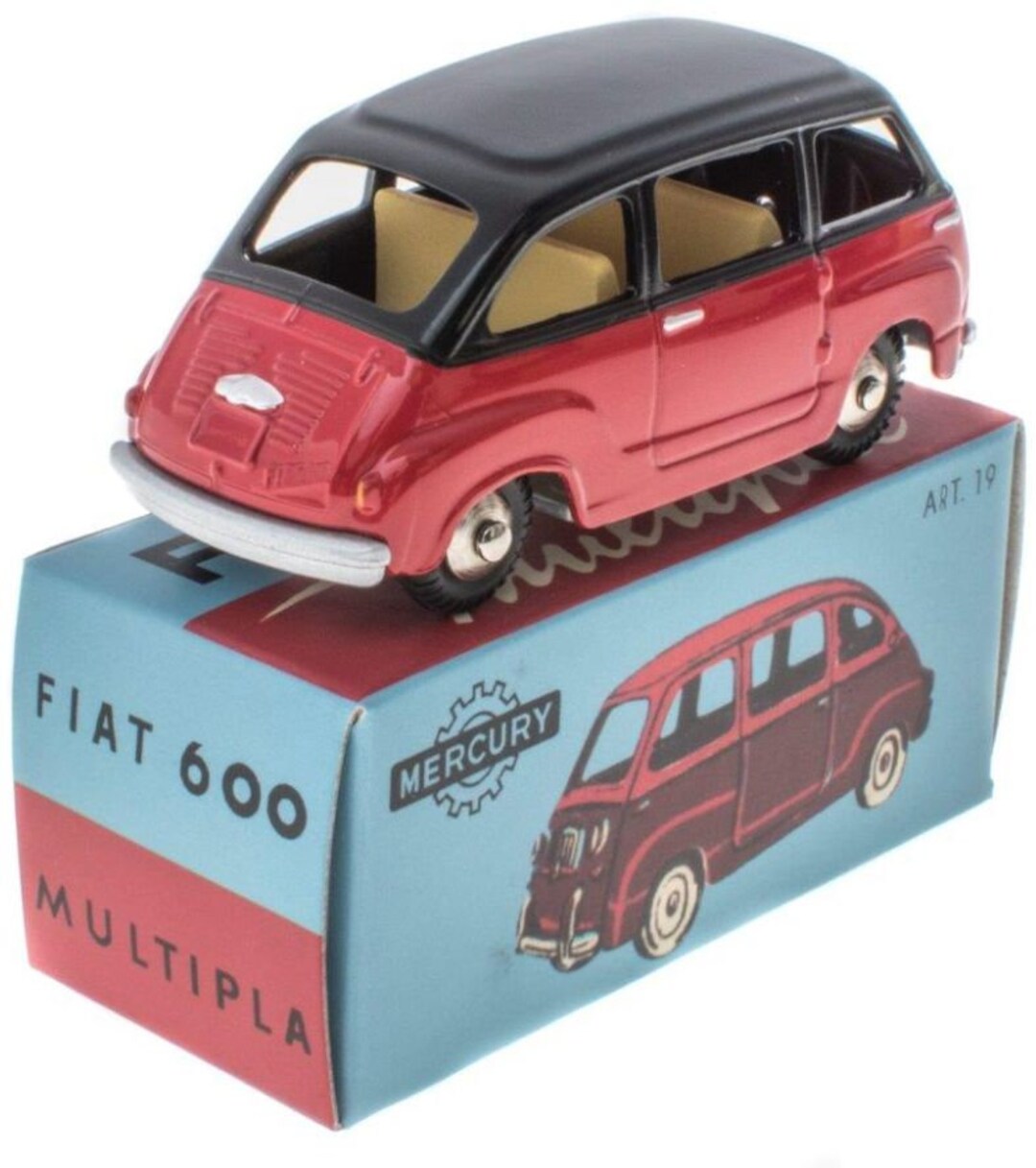 Fiat 600 Multipla Mercury Collection by Hachette - Etsy