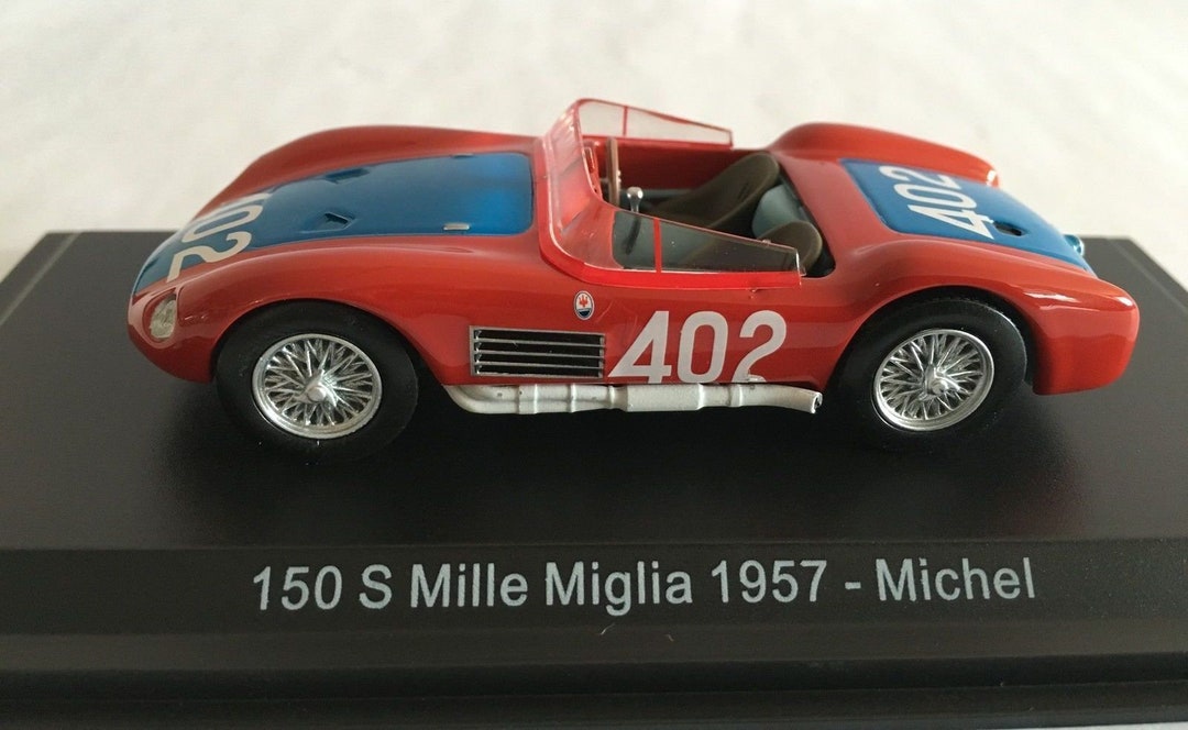 Maserati 150S Mille Miglia 1957 Michel Model Car - Etsy