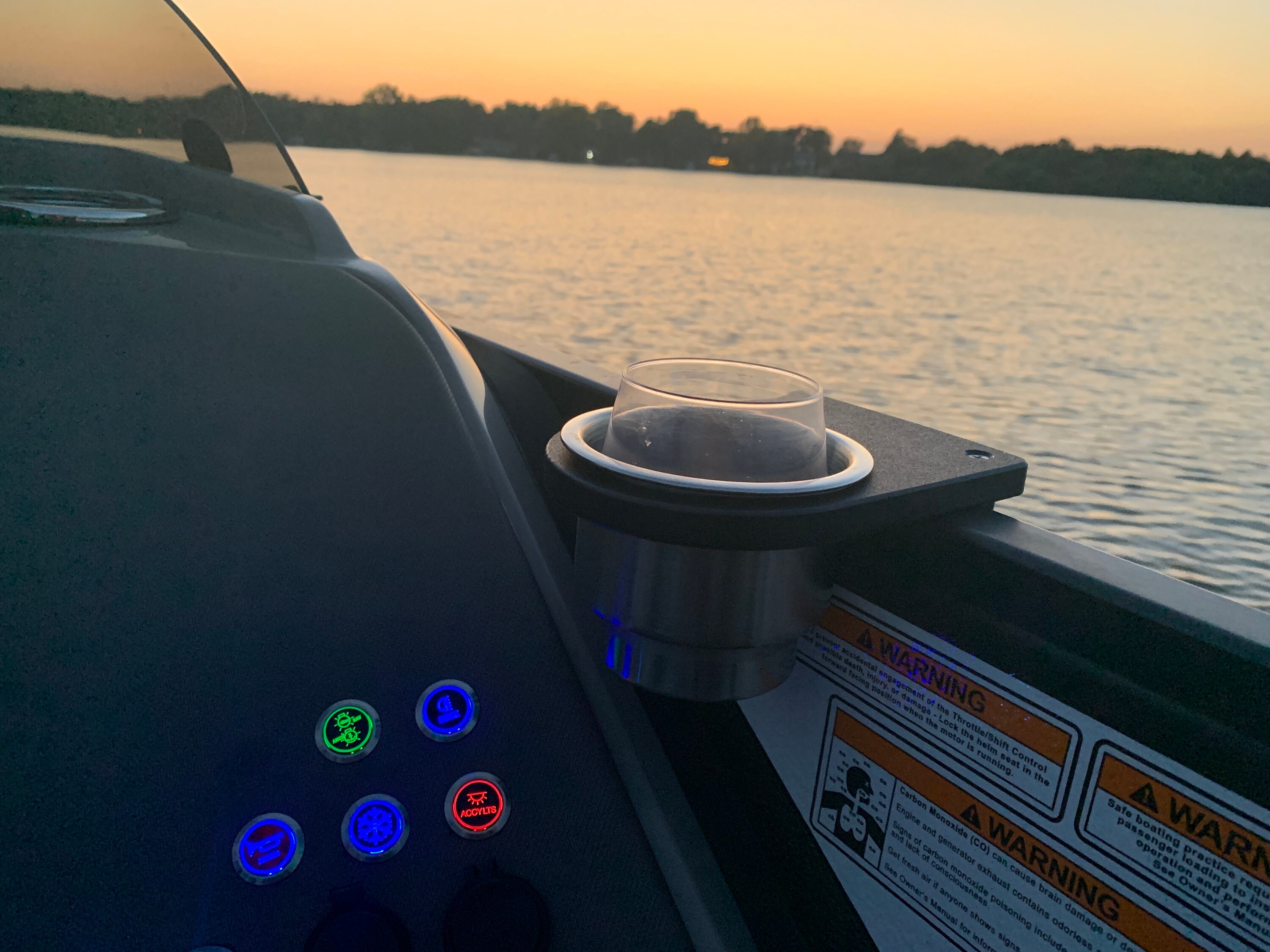 Premier Pontoon Rail Cup Holder 2 Tall Rails Only. - Etsy