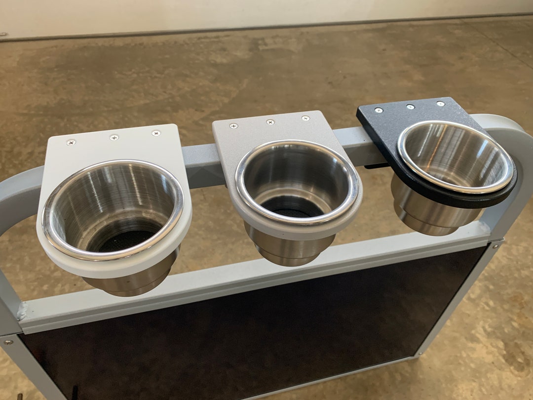 Pontoon Rail Cup Holder 1-1/8 or 1-1/4 - Etsy