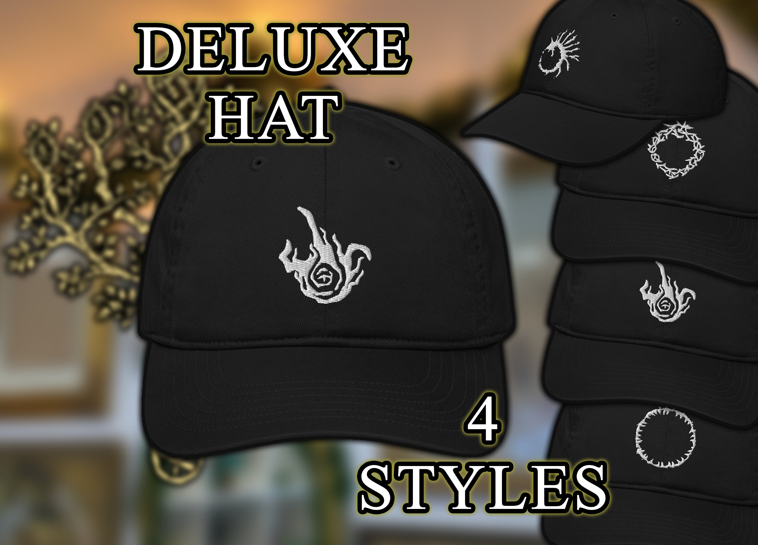 Elden Ring Inspired Hat, Trucker Hat, Symbol Baseball Hats, Sigil Hat 4 ...