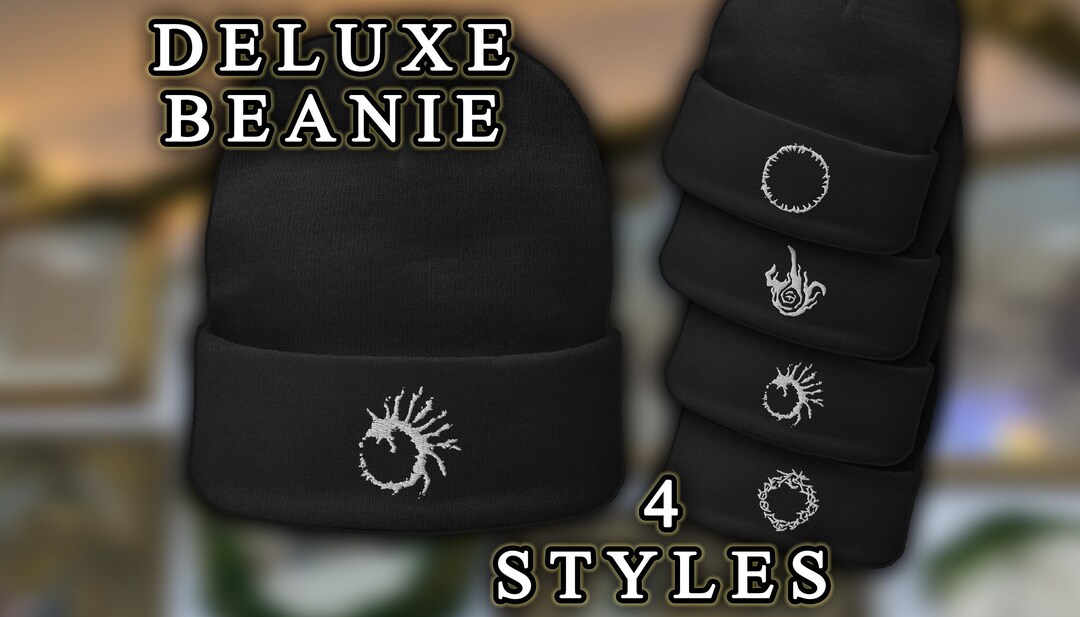 Elden Ring Beanie, Winter Hat, Symbol Hats, Sigil Beanie 4 Options High ...