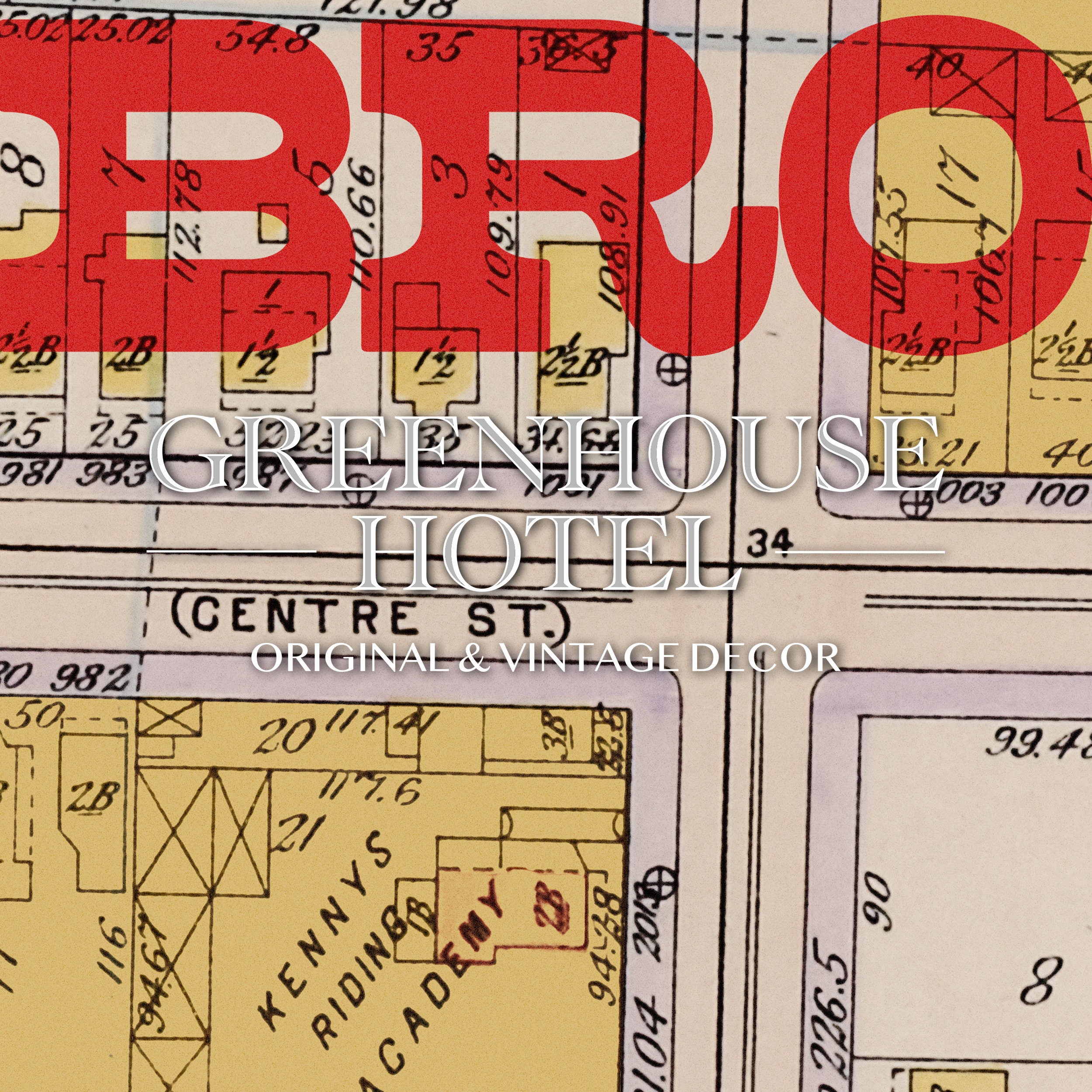 Vintage Bronx NYC Map Print: Antique Americana Wall Art (downloadable ...