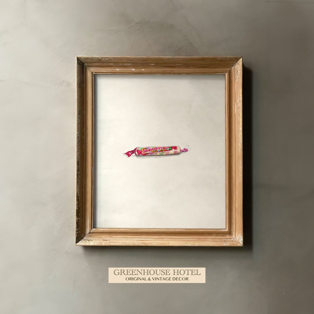 Smarties Candy Art Print Original Painting, Colorful Candy Wall Art ...