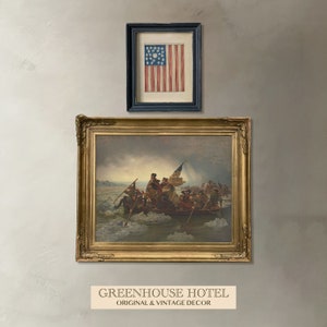 Gallery Wall Americana Printable Vintage Patriotic Wall Art Antique ...