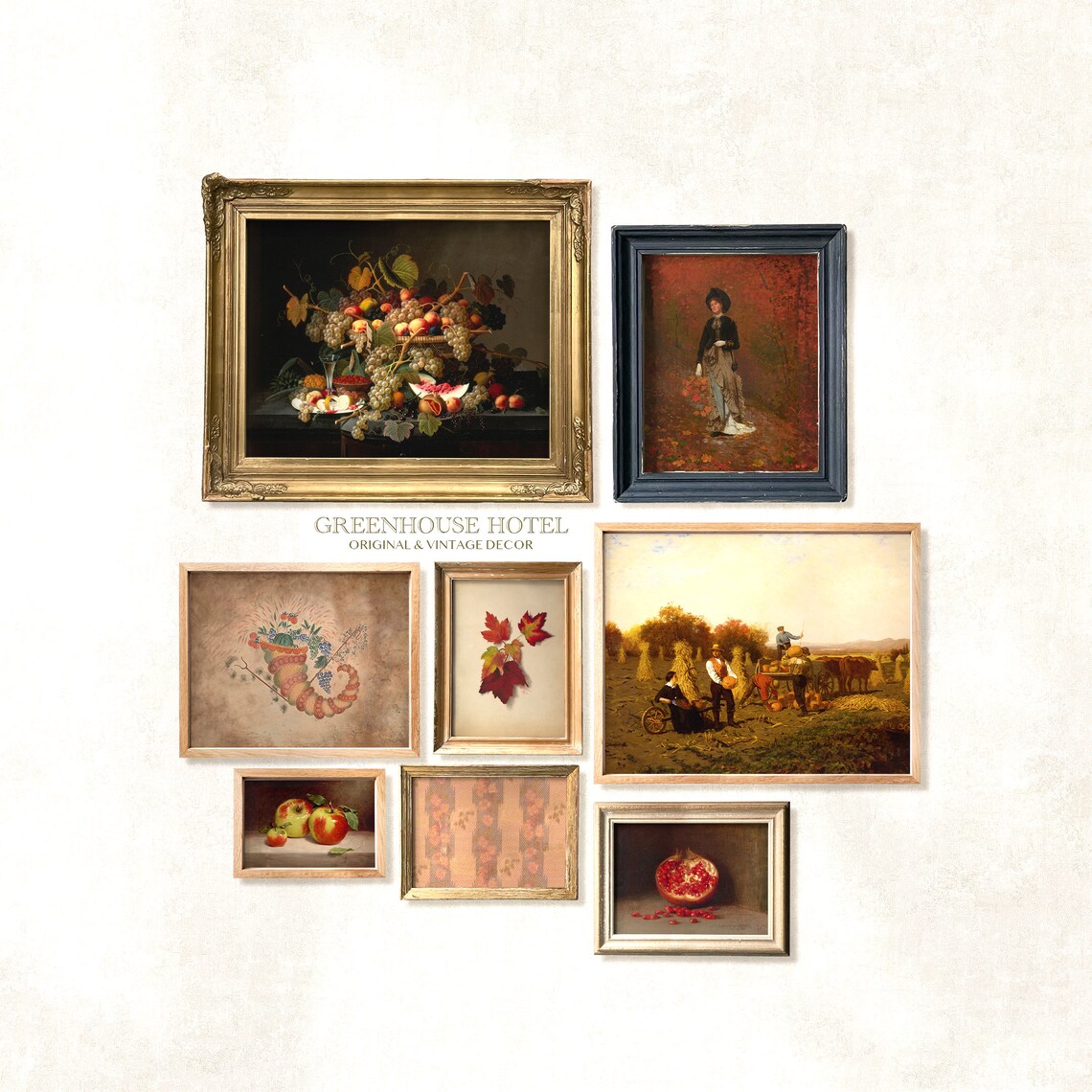 Fall Printable Art Gallery Set of 14 Autumn Prints Downloadable Fall ...