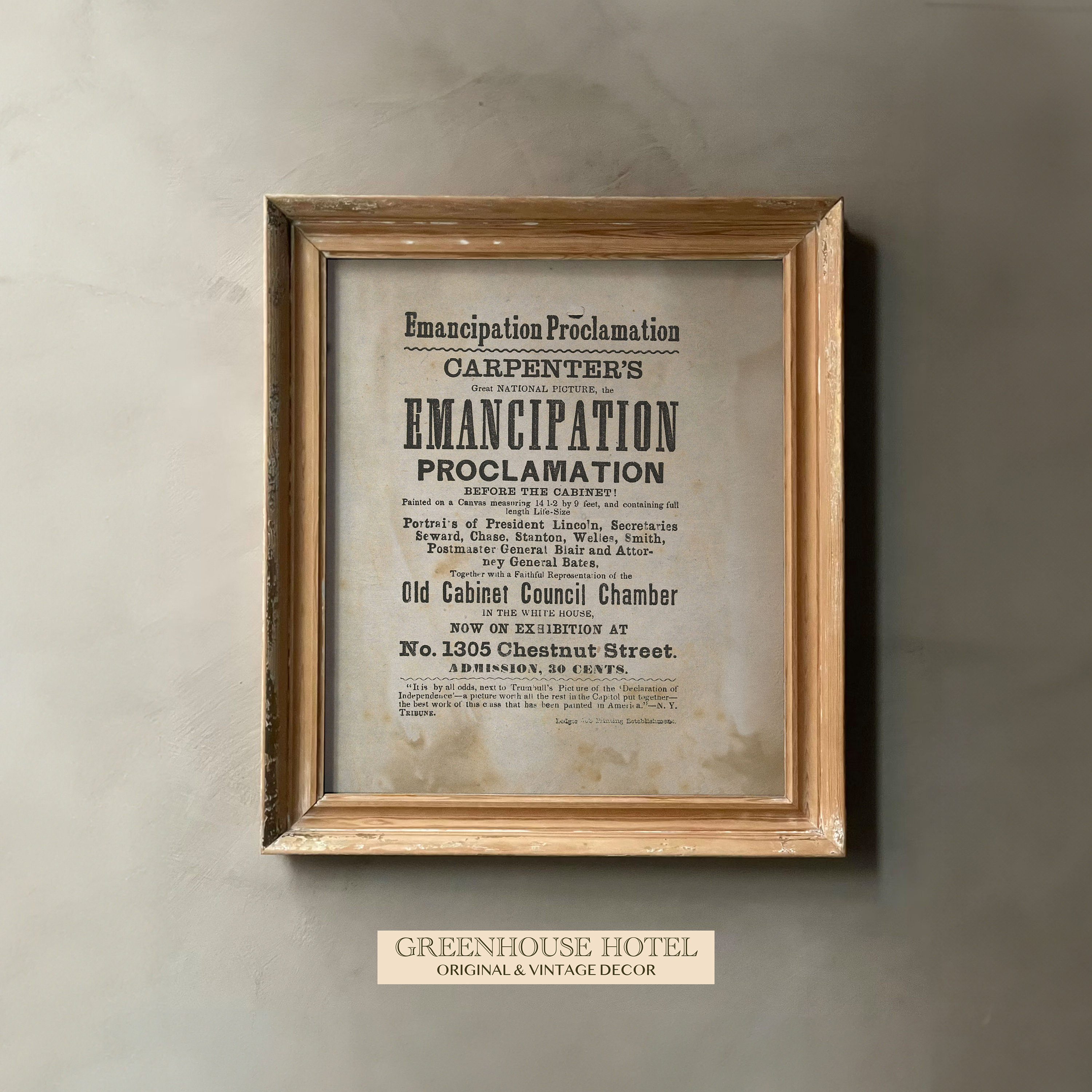 Emancipation Proclamation Art Prints: Abraham Lincoln Etchings (digital ...