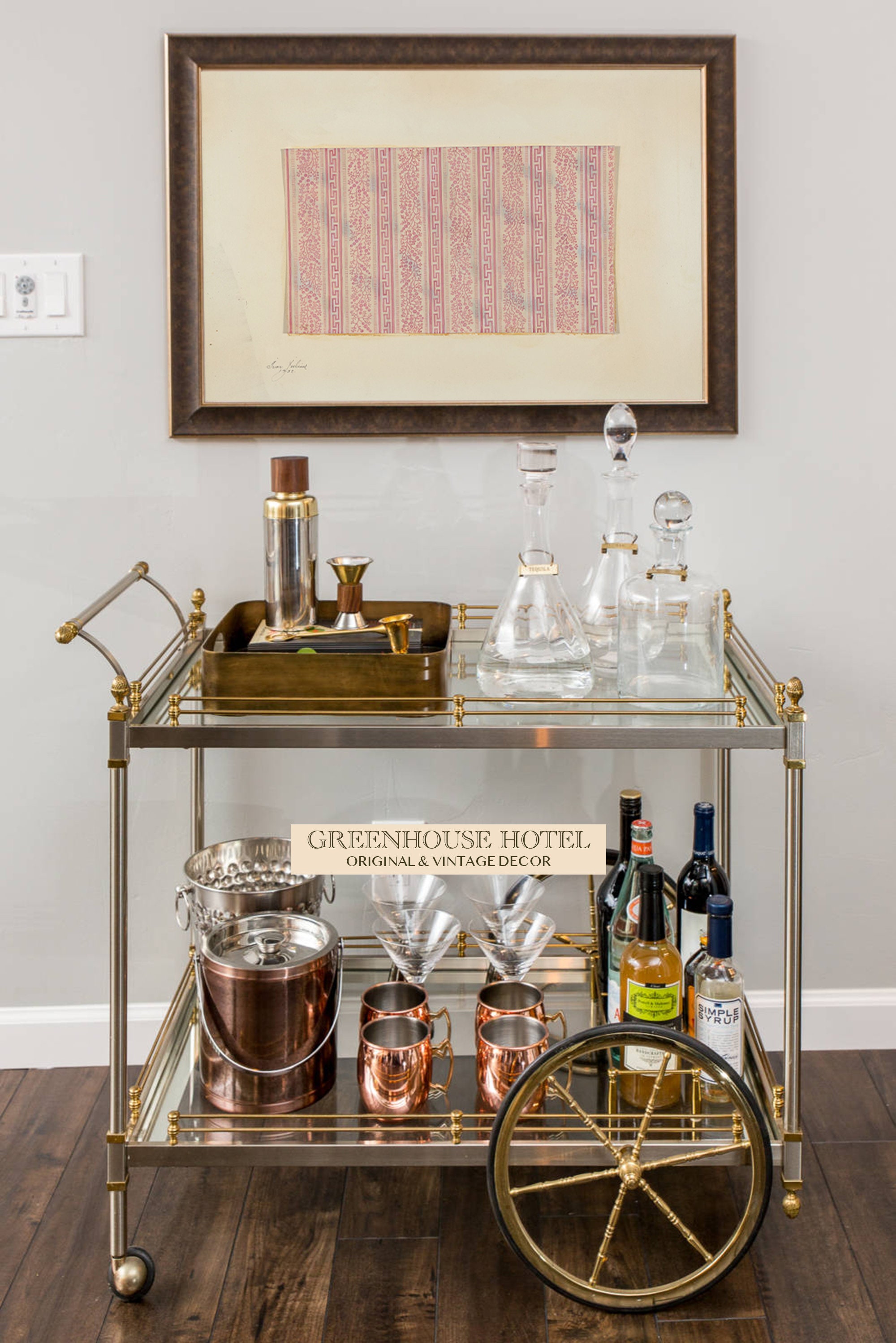 Vintage American Fabric Pattern Prints: Colonial Textile Art (digital ...