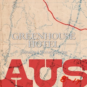 Vintage Austin Map Print DOWNLOAD Antique Decor Austin Texas Wall Art ...